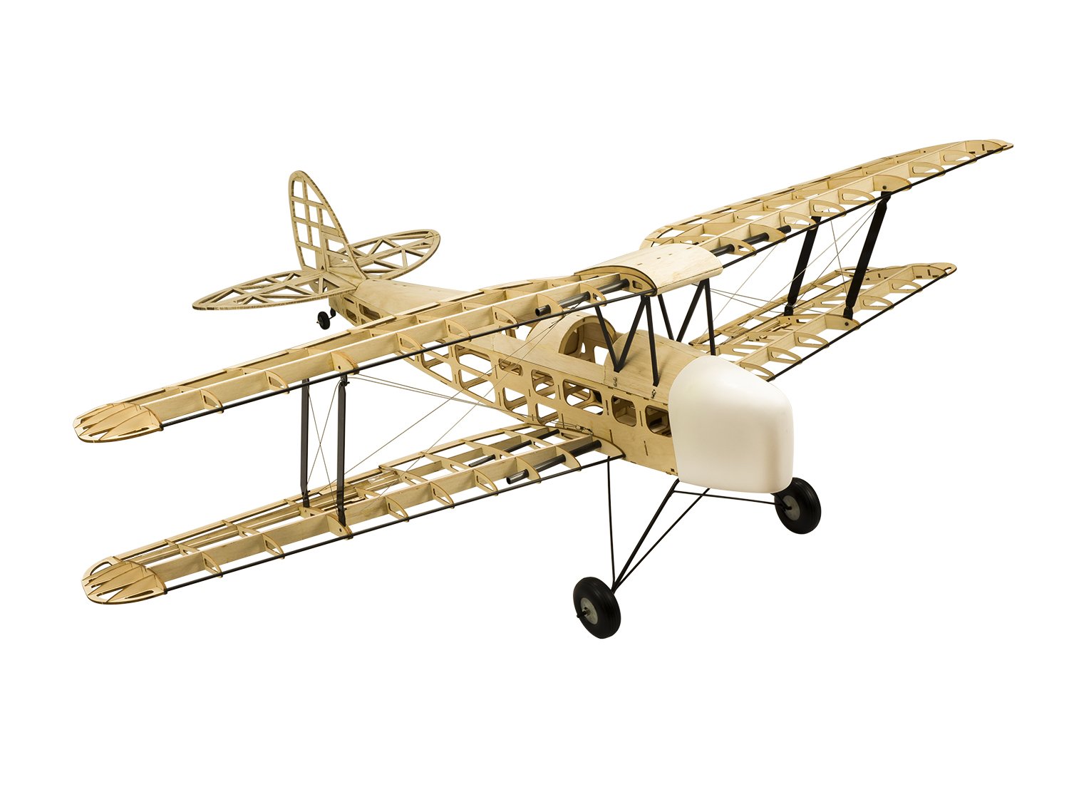 Buy RC Aeroplane Balsawood DH82a Tiger Moth Wingspan 1400mm Electric ...