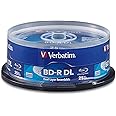 Amazon.com: Verbatim BD-R 50GB 6X Blu-ray Recordable Media Disc - 25 Pack Spindle - 98356 ...
