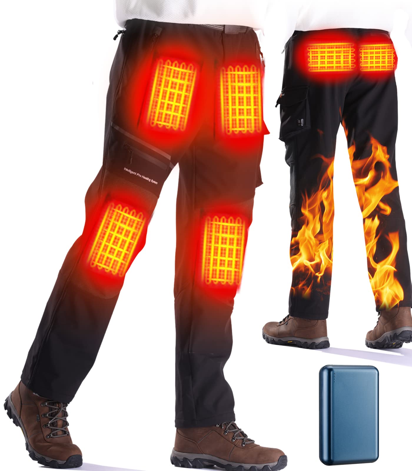 Mua 2022 Heated Pants with 20000mAh Battery Pack Electric Heated Snow ...