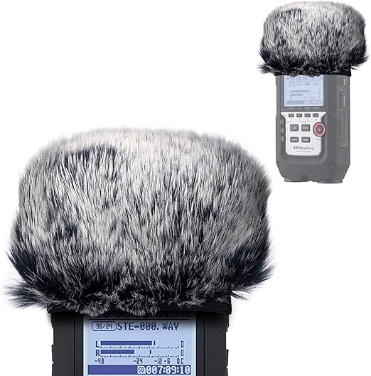 Zoom H4N Pro Furry Outdoor Microphone Windscreen Muff for Zoom H4N Pro ...
