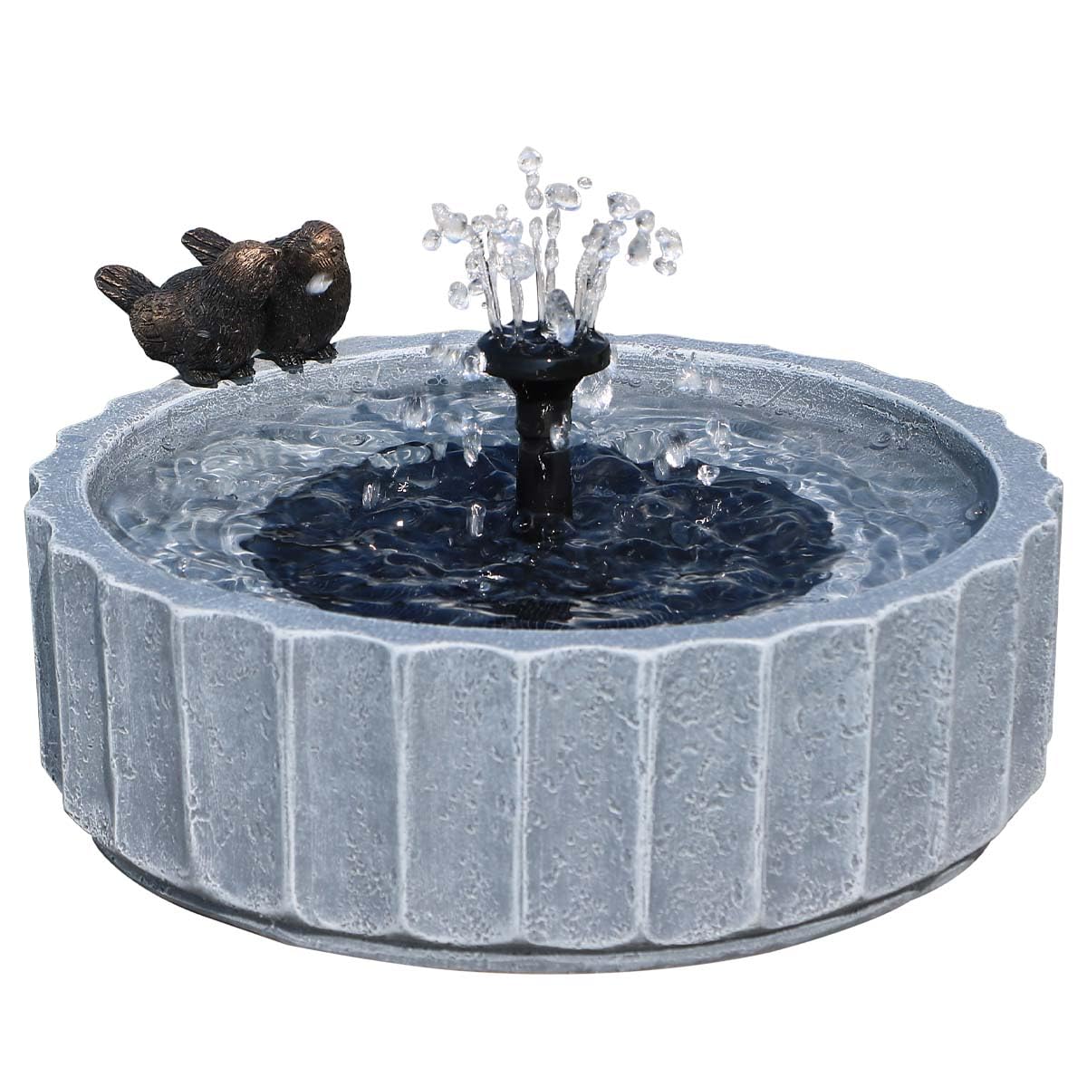 Solar Water Fountain for Bird Bath,Outdoor Bird Bath Fountain,Roman ...