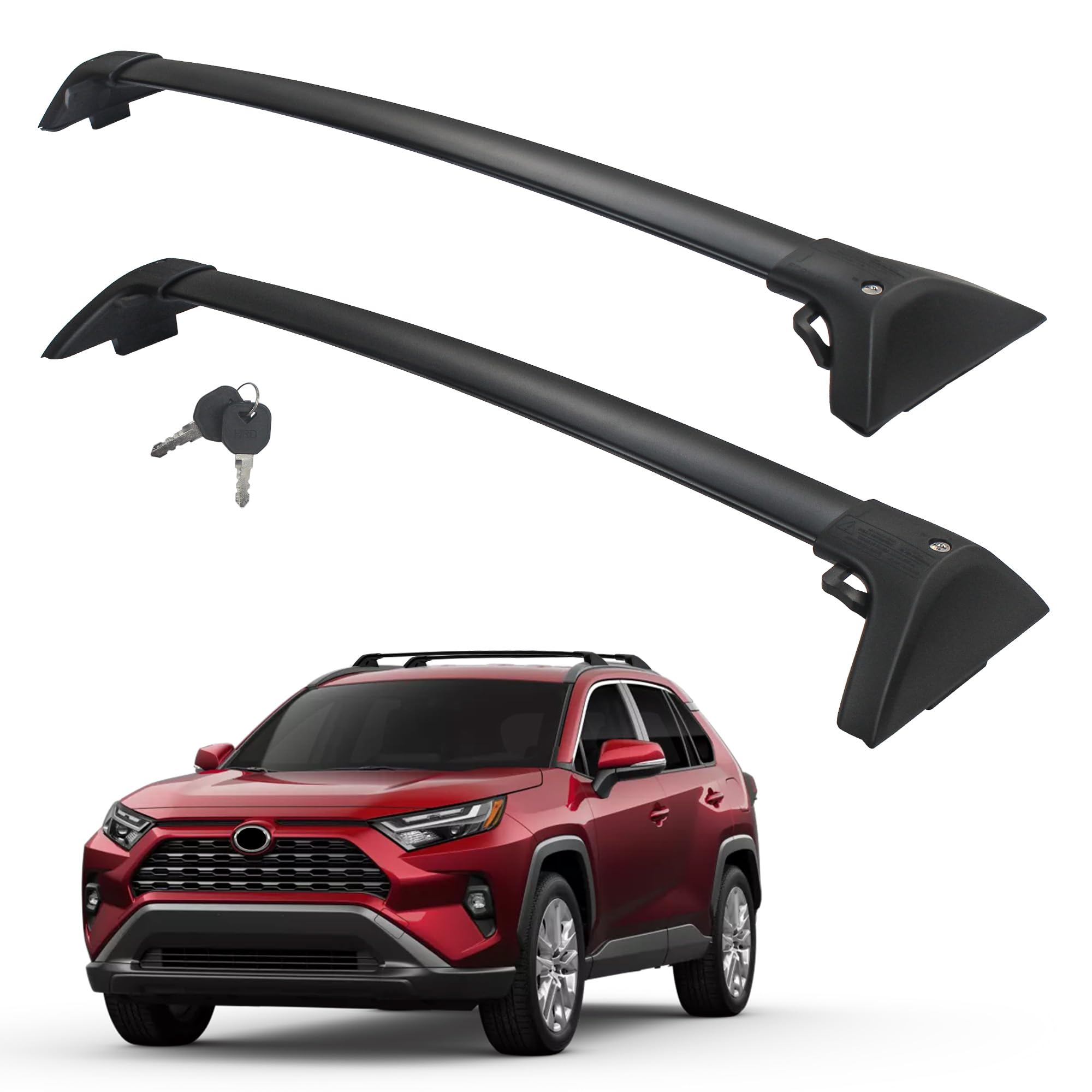 Autekcomma Roof Rack Cross Bars for Toyota RAV4 2019-2025 (Not Fit 2024 ...