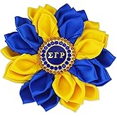 Amazon.com: Sigmaa Gamma Rho Flower Brooch Pin for Women 1922 SGRho ...