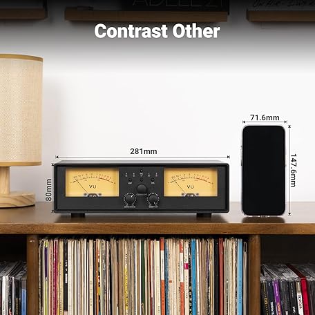 Mua ET30 VU Meter Amplifier/Speaker Selector, 2 in 2 Out Vintage Switcher, Speaker Selector ...