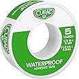 Amazon.com: Curad Waterproof First-Aid Tape, 1/2 x 5 Yards, (Pack of 6 ...