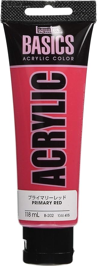 Amazon.co.jp | リキテックス アクリル絵具 リキテックス ベーシックス プライマリーレッド B-202 118ml | ホビー 通販