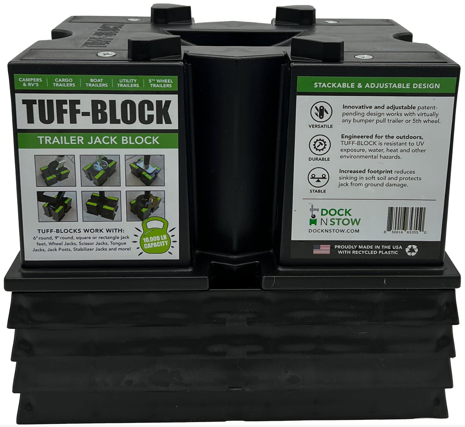 Mua TUFF-Block by Dock N Stow w/ 4 XL Pads Combo – RV Leveling Blocks ...