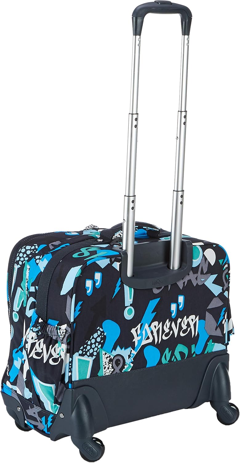 Kipling Manary School Bag, 42 cm, 26.5 liters, Turquoise (Bright Aqua C ...