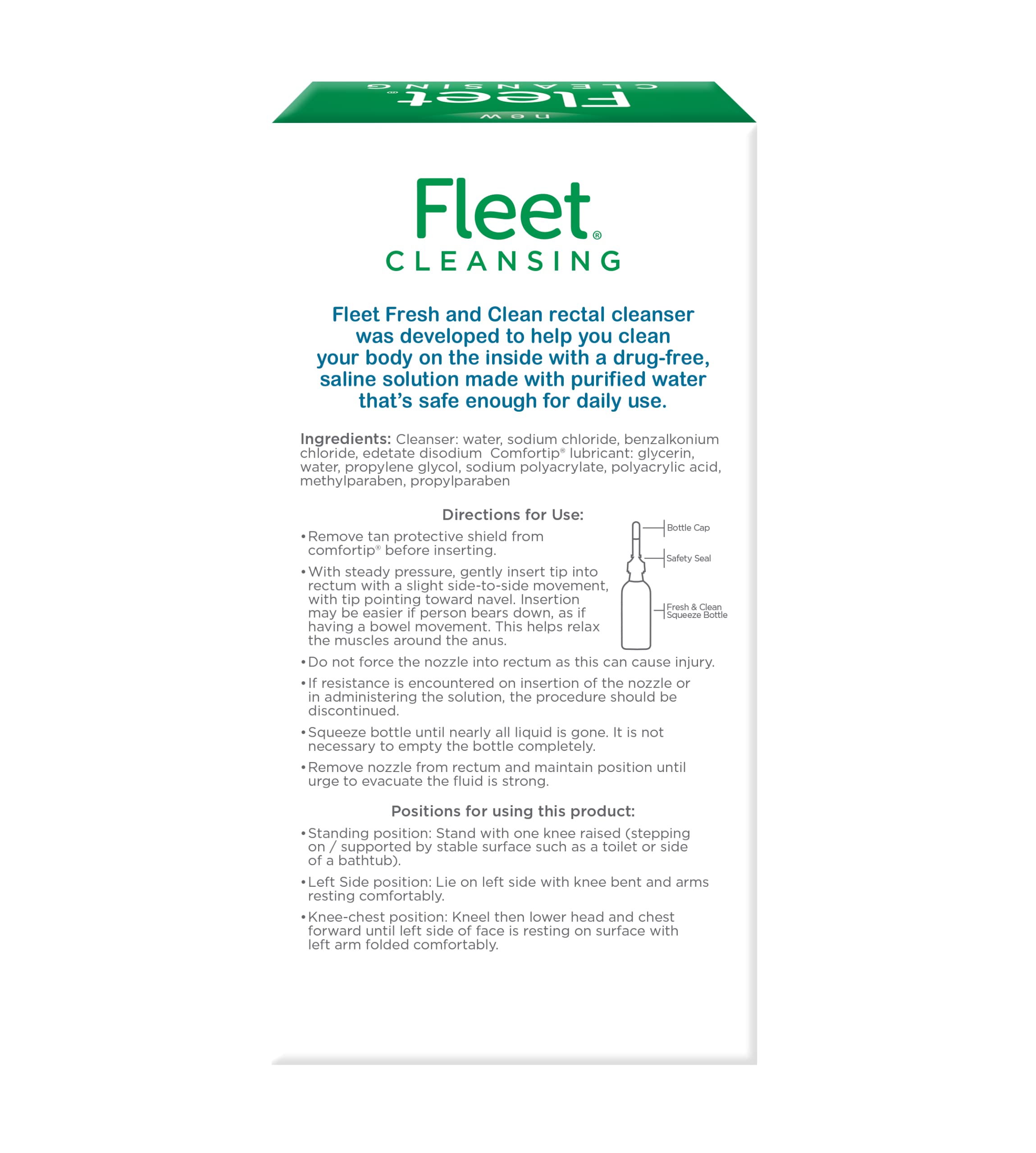 Mua Fleet Fresh & Clean Saline Rectal Cleanser, 2 Bottles, 4.5 fl oz ...