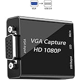 Amazon.com: VGA Capture Card, VGA to USB Capture Device with VGA ...
