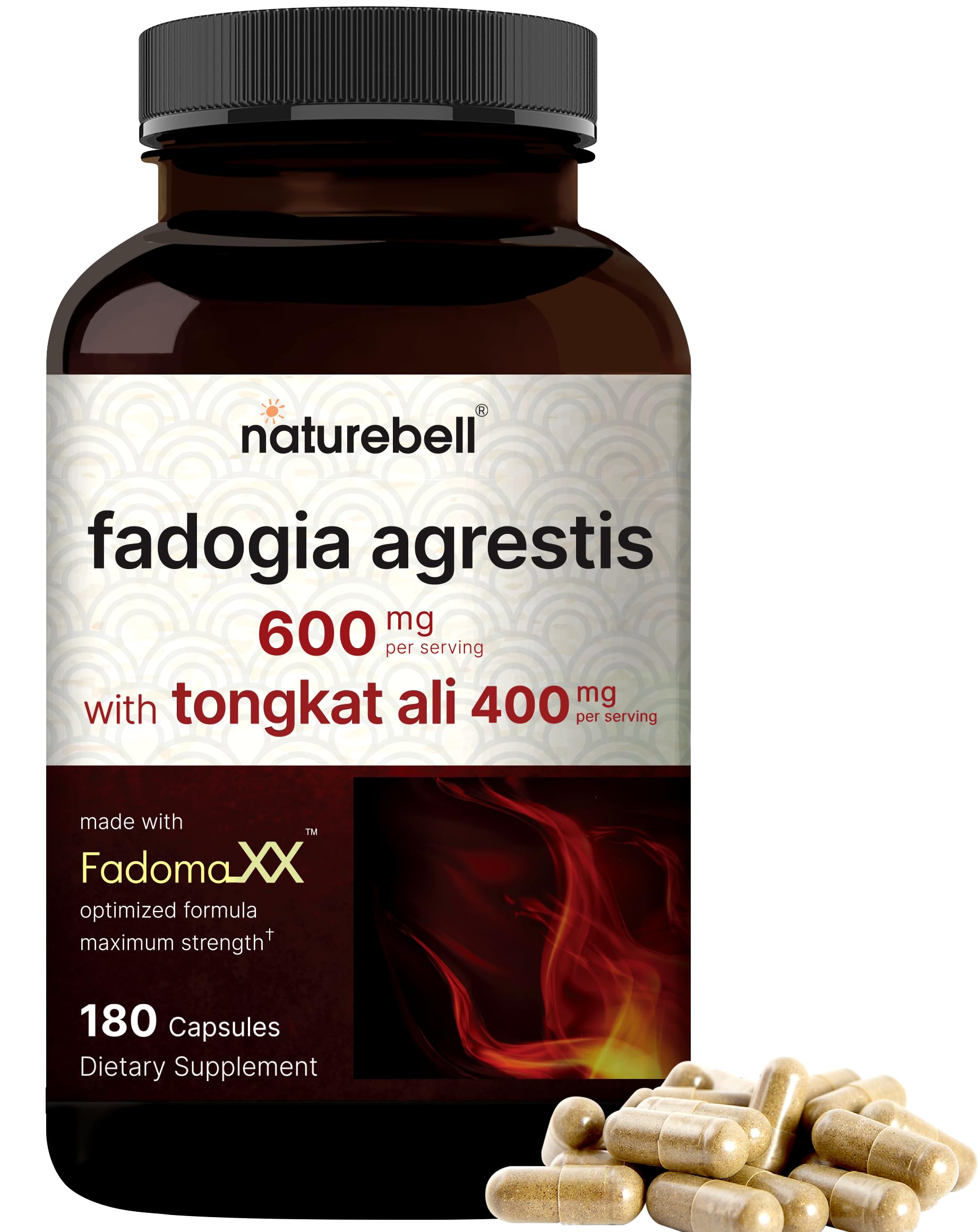 Mua NatureBell Fadogia Agrestis 600mg with Tongkat Ali 400mg, 240 ...