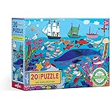 Amazon.com: eeBoo: Sloths at Play 64 Piece puzzle, Perfect Project for ...