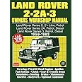 Land Rover 2 - 2A - 3 1959-1983 Owners Workshop Manual: Autobooks Ltd ...