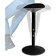 Amazon.com: Backerz Standing Desk Stool Chair, Height Adjustable Stool 21-31 inch for Office and ...