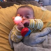 LAMAZE Rainbow Glow Baby Rattle Toy | Cute Light Up Baby Toy that ...