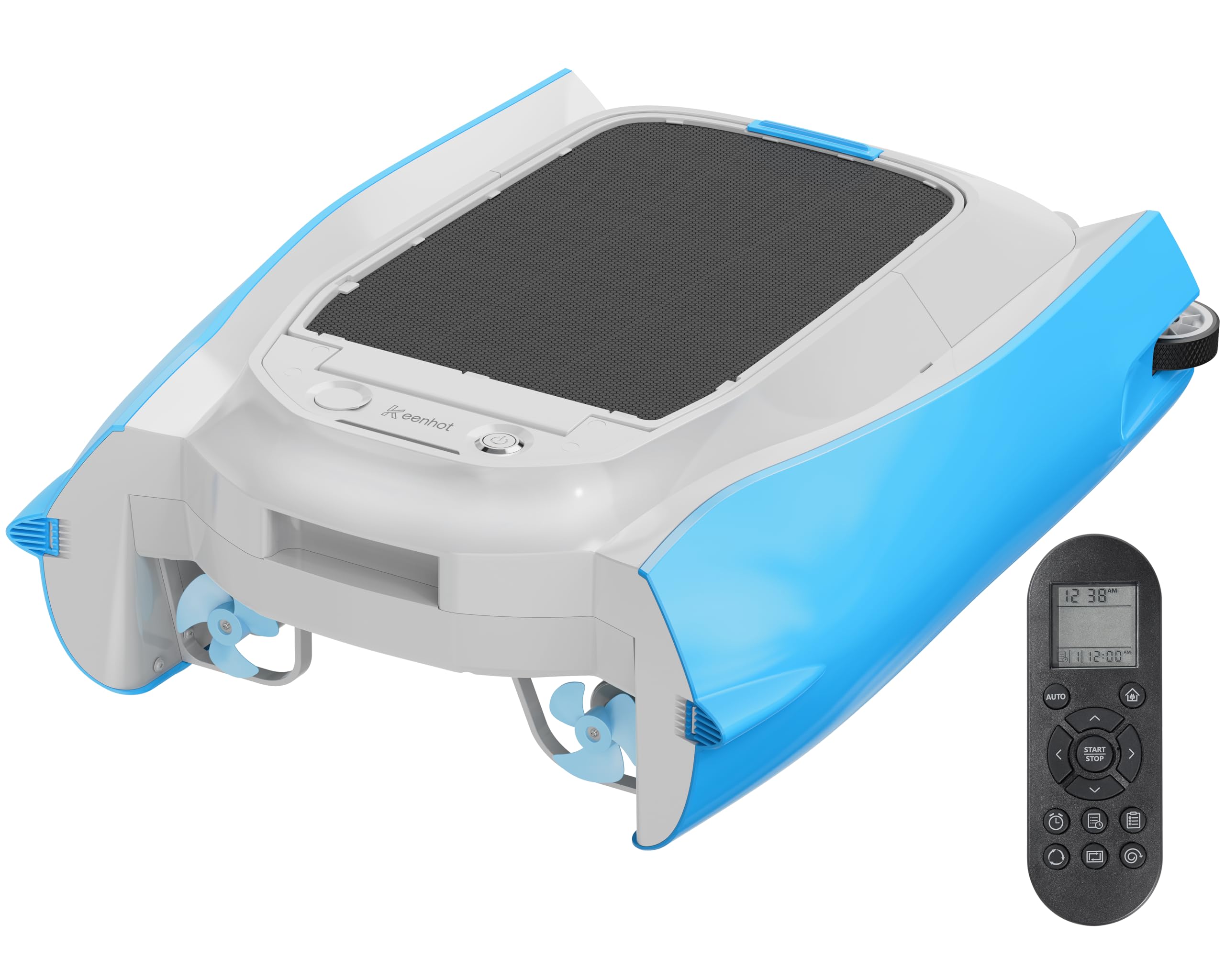 Keenhot Solar Powered Robotic Pool Surface Skimmer Cleaner, Automated ...
