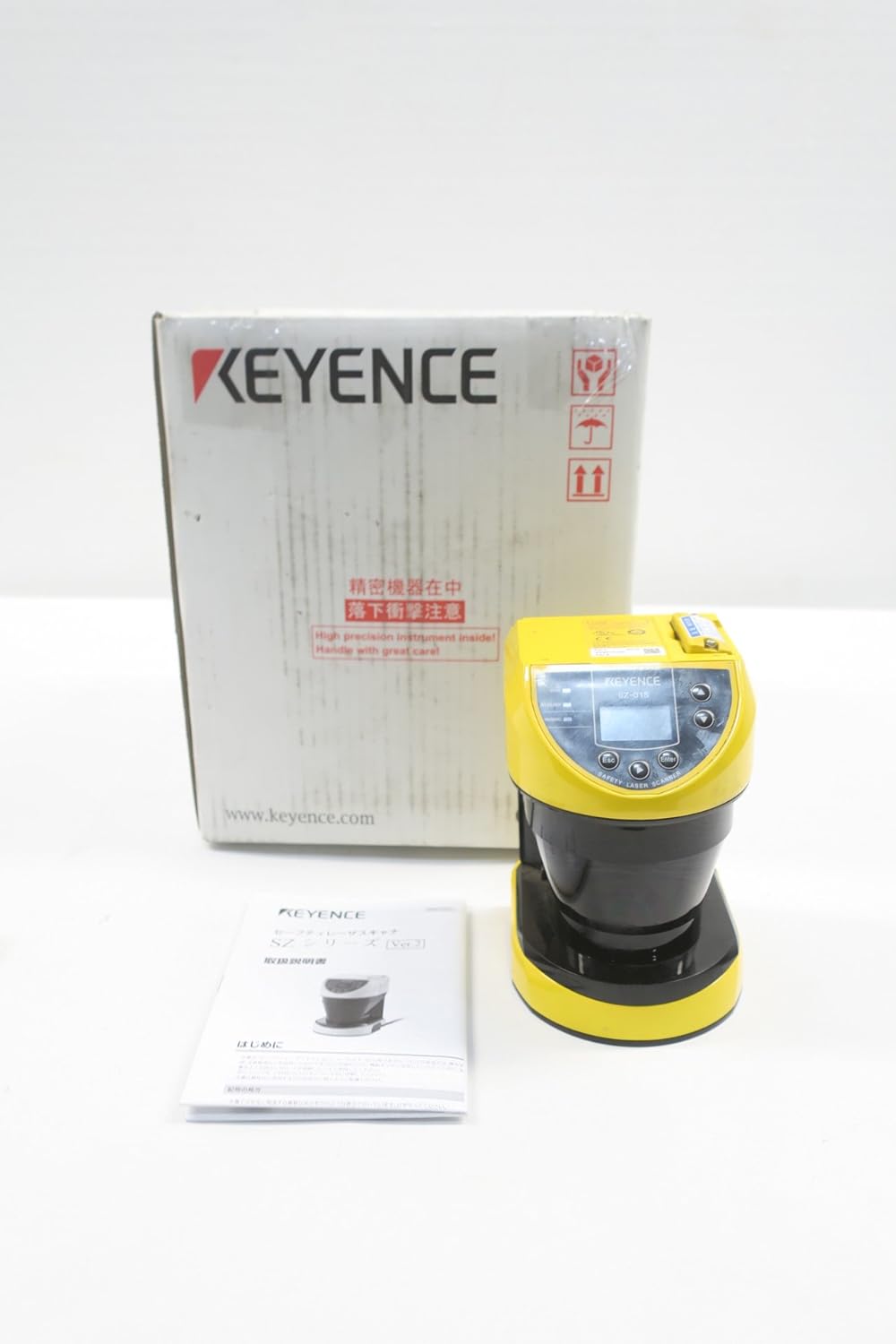 KEYENCE SZ-01S Safety Laser Scanner 60MS 4.2M 50MA 30MM-150MM 24V-DC ...