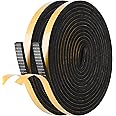 Amazon.com: Self Adhesive Foam Tape Weatherstrip 1/2in x 1/4in x 42Ft High Density Foam ...