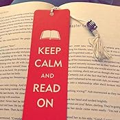Keep Calm & Read On Beaded Bookmark: Peter Pauper Press: 9781441313300 ...