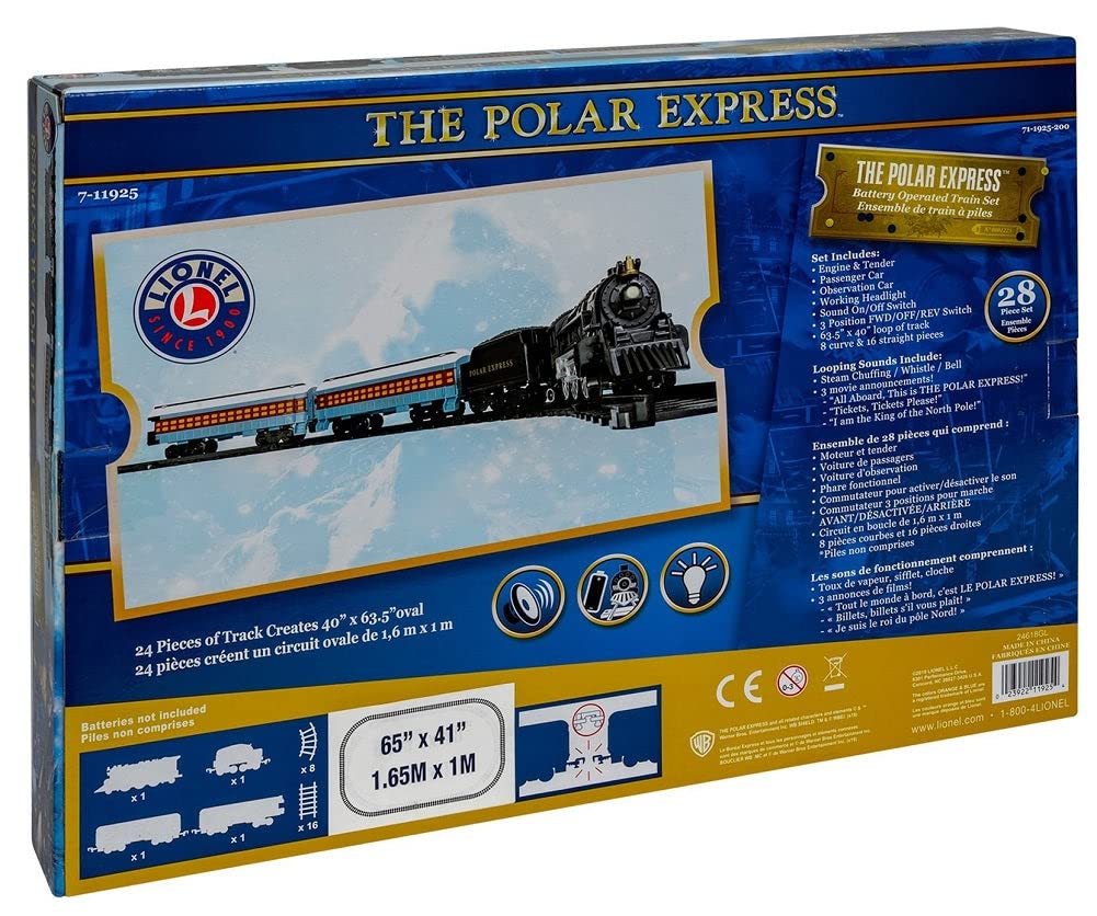 Mua polar express train set trên Amazon Mỹ chính hãng 2025 | Fado