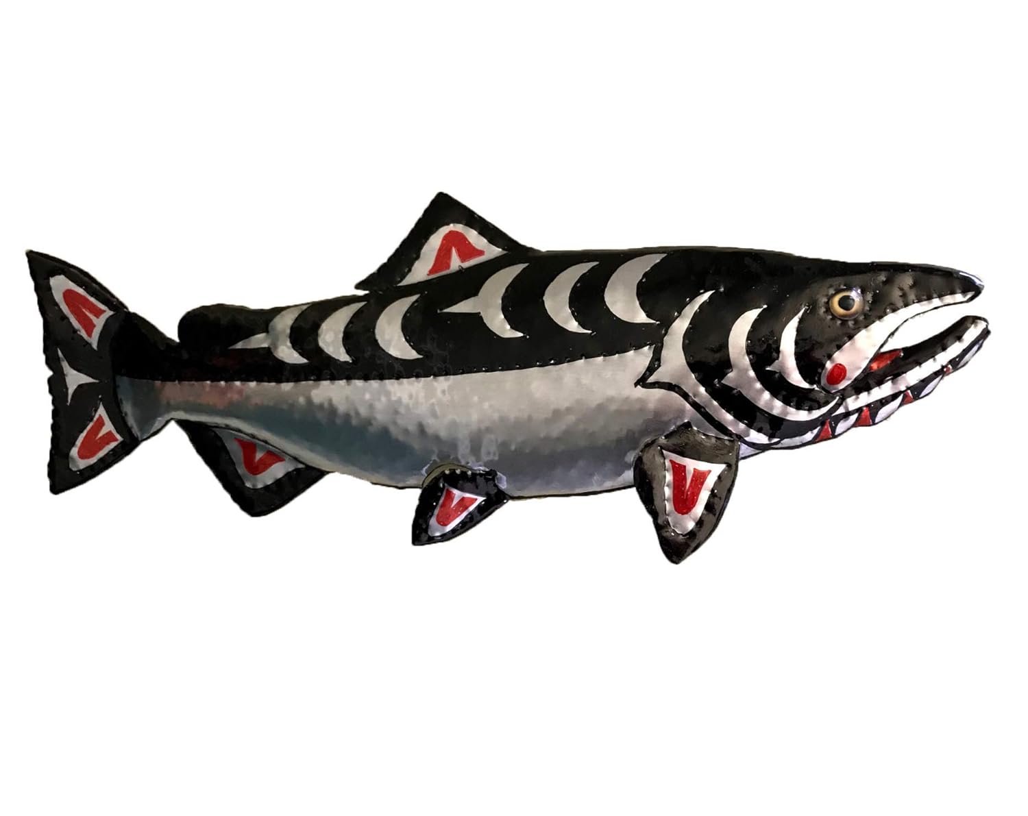Amazon.com: DESIGN YOUR OWN - Chinook Salmon Sculpture - Aluminum Metal ...