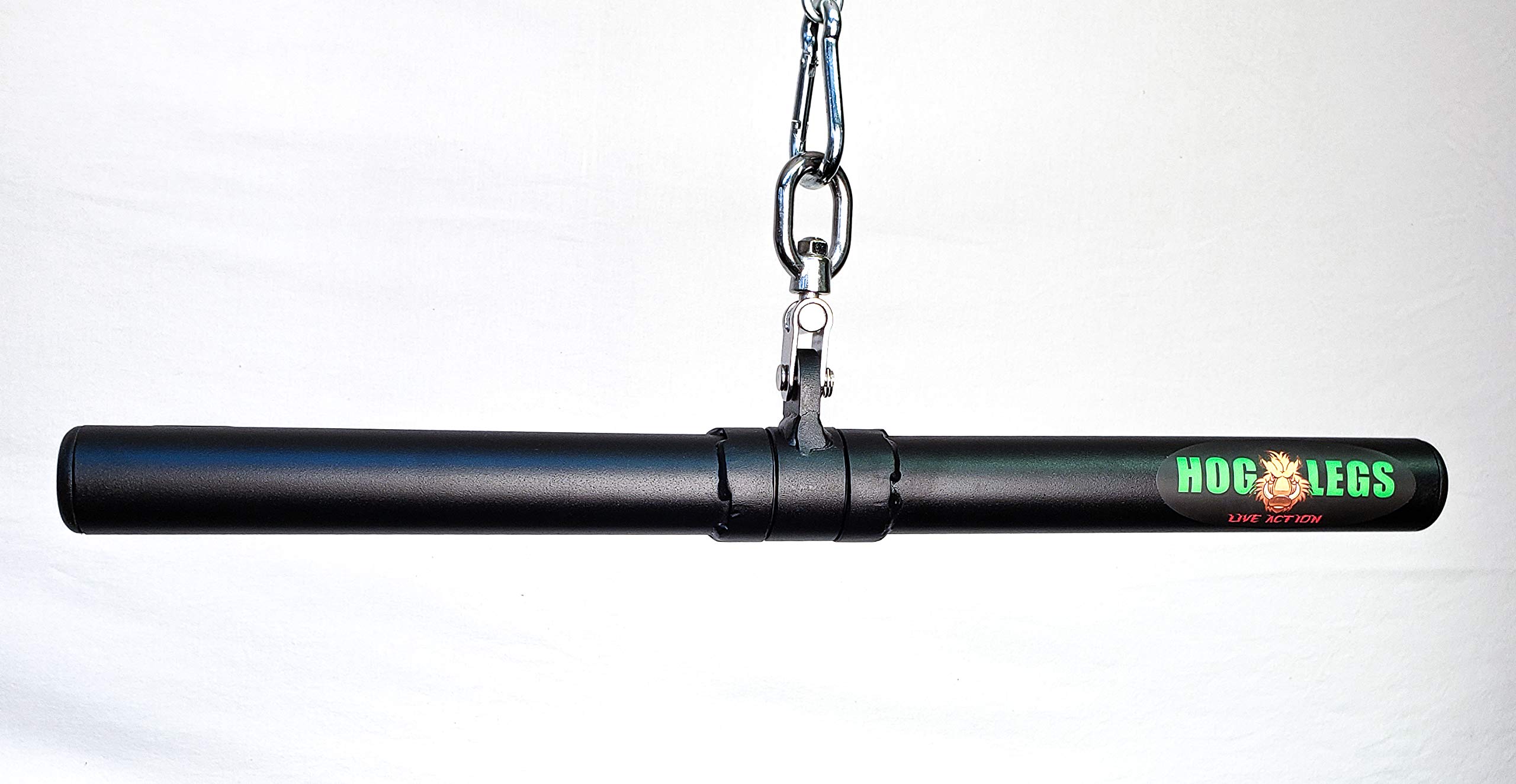 Buy Hog Legs LPGmuscle 24" Cable Gym Bar with Revolving Center HAM HOCK ...