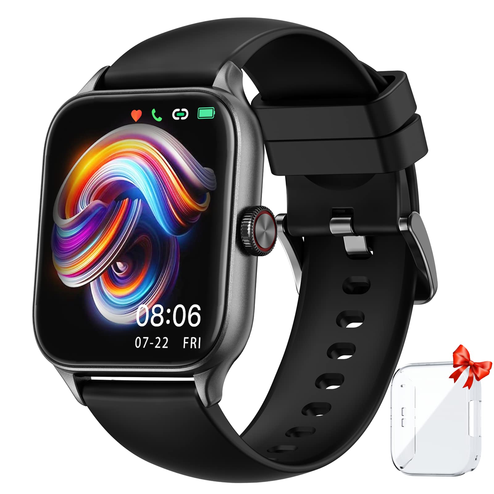 Smart Watch, Newest 1.85" TFT HD Display Smart Watch with Receive ...