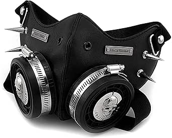 Amazon.com: Steampunk Mask Cosplay Skull Masque Men/women Gothic ...