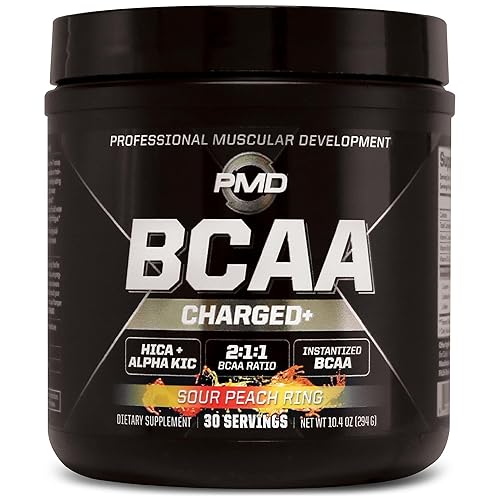 PMD Sports BCAA Charged Delicious Amino Acid Drink Mix for Performance ...