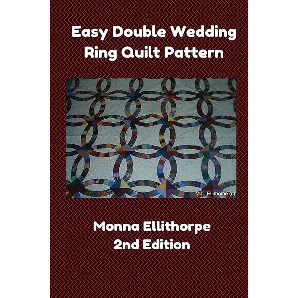 Easy Wedding Ring Quilt Pattern Double Wedding Ring Pieced Brain