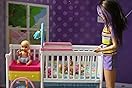Amazon.com: Barbie Babysitting Playset with Skipper Doll, Color-Change ...