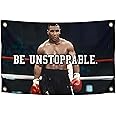 Amazon.com : 3x5 Feet Tyson Be Unstoppable Polyester Flag with 4 Brass ...