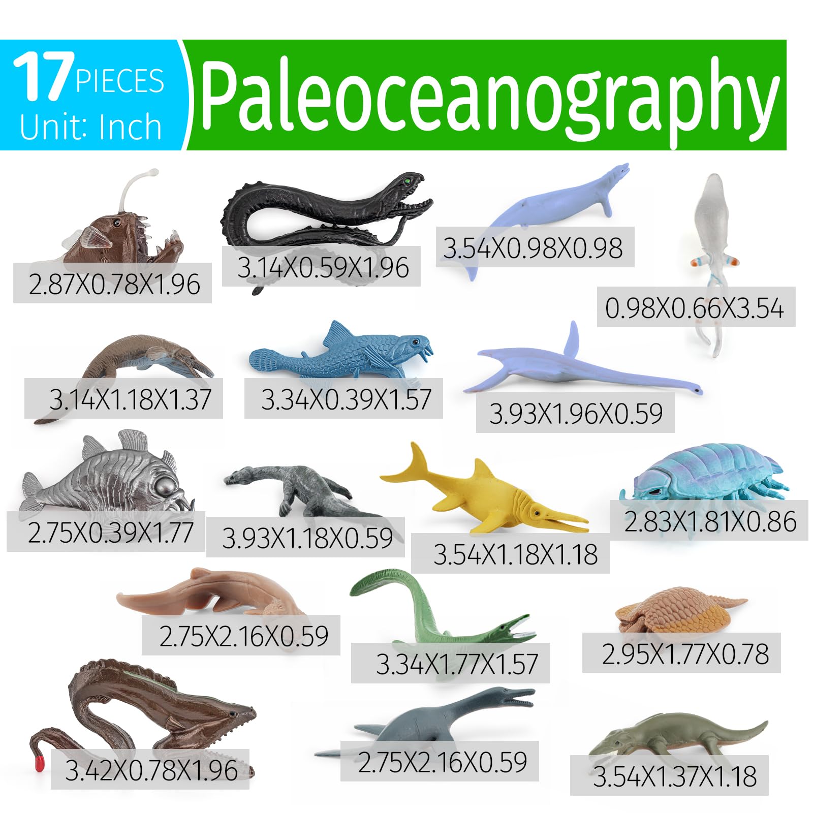 Mua Mini Incredible Prehistoric Sea Creatures Toys for Kids Deep Ocean ...