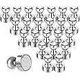 Amazon.com: Pack of 24 Silver Magnetic Push Pins for Fridge, Whiteboard ...
