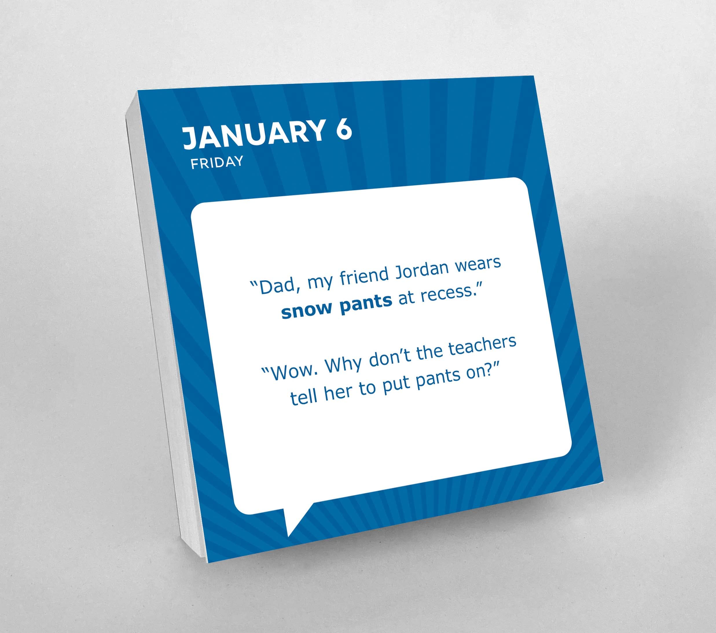 Mua 2023 Dad Jokes Boxed Calendar: 365 Days of Punbelievable Jokes ...
