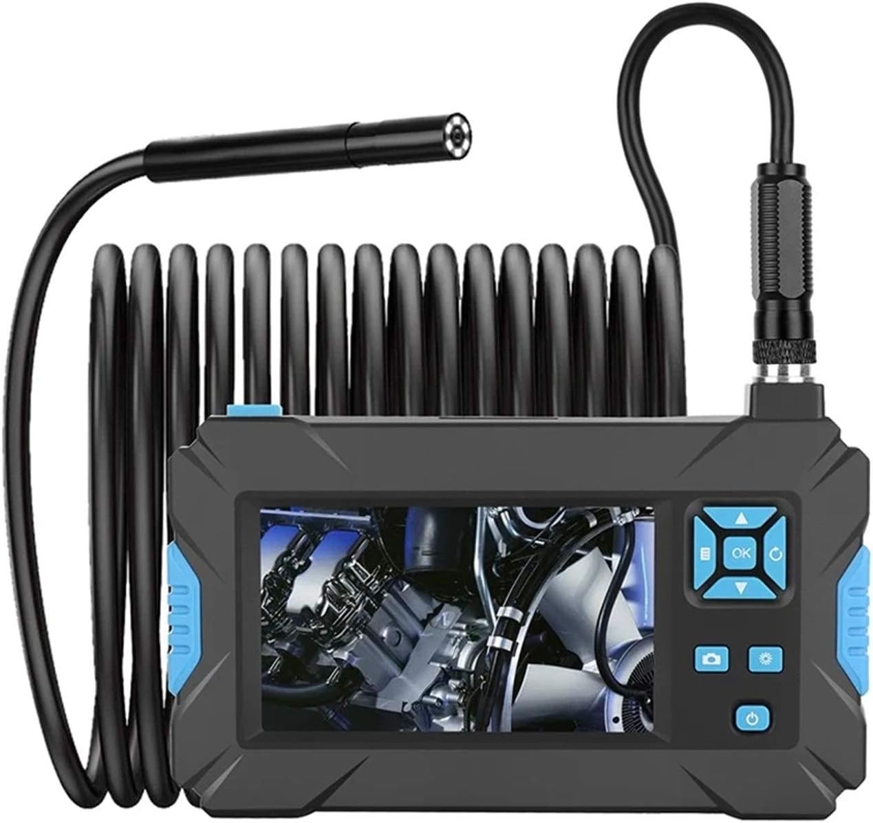 ZzheHou Endoscopio Industrial Endoscopios De Mano Industrial 4.3 ...