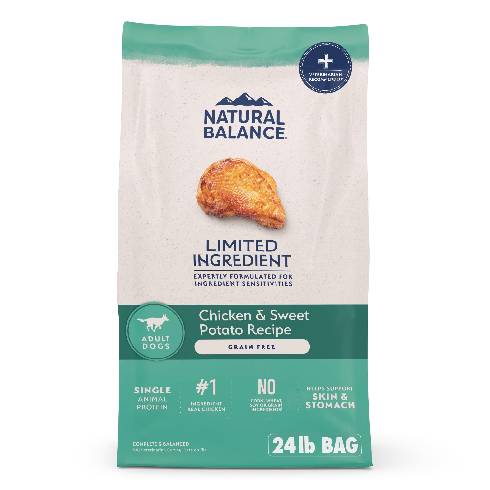 Natural Balance Limited Ingredient Adult Grain-Free Dry Dog Food ...