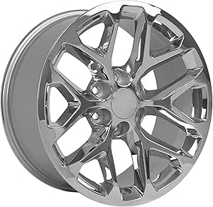 Amazon.com: OE Wheels LLC 20 inch Rim Fits Silverado Tahoe Sierra Yukon Escalade Snowflake Wheel ...