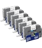 Brother P-touch Label Tape Brother Label Maker Tape Refills - 5 Pack ...