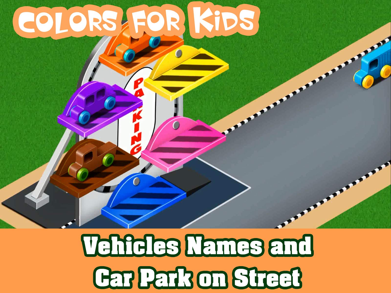 Watch Video For Baby Kids - Learn Colors and Street Vehicles Names ...