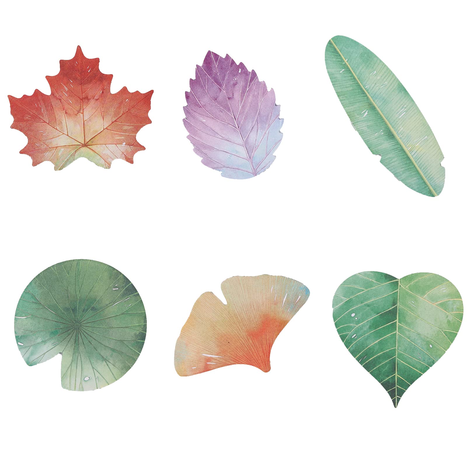 Mua 6 Pack 180 Sheets Removable Sticky Notes Beautiful Sheet Shape ...