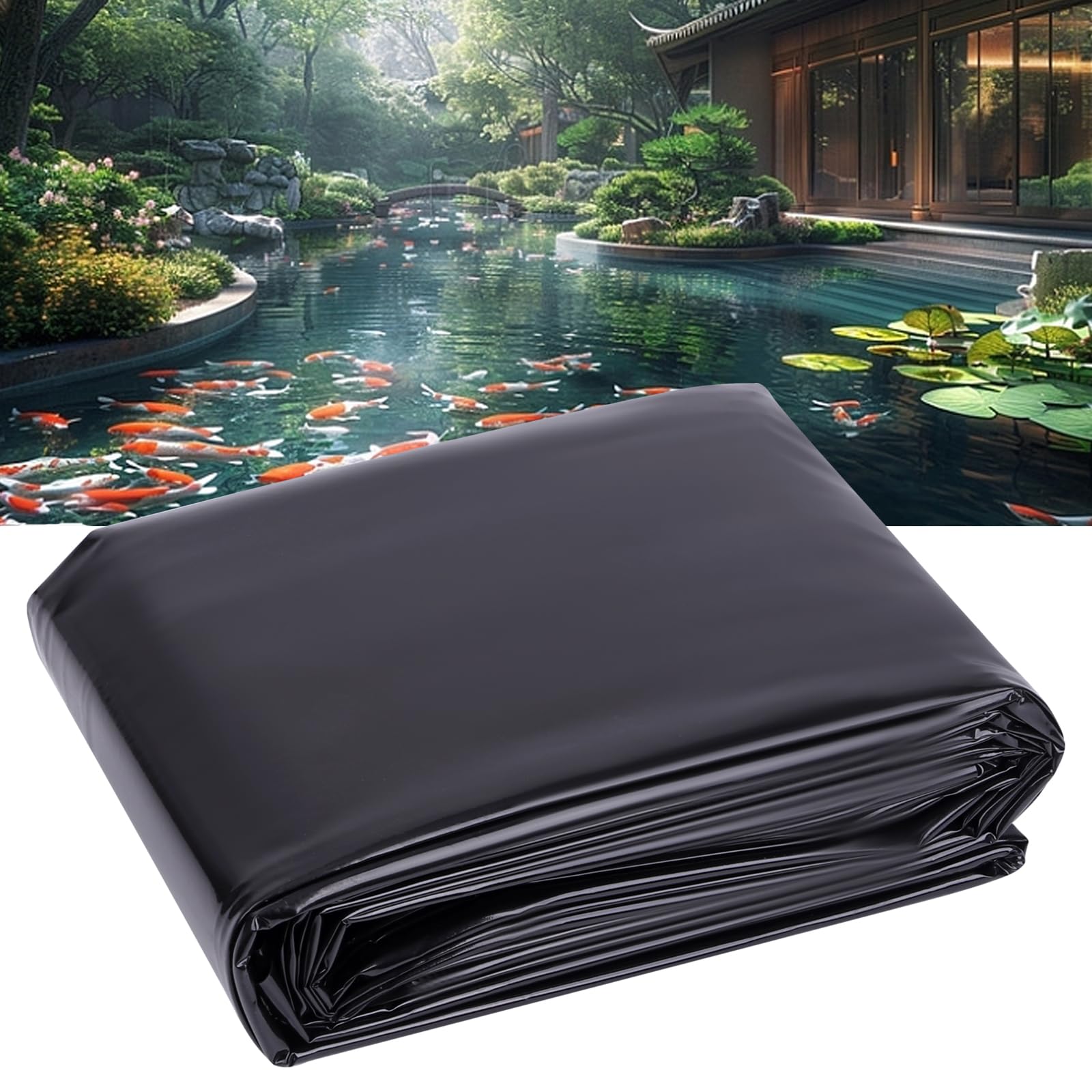 PAULOZYN Pond Liner 13 X 20 Ft, 20 Mil Pond Liners for Outdoor Ponds ...