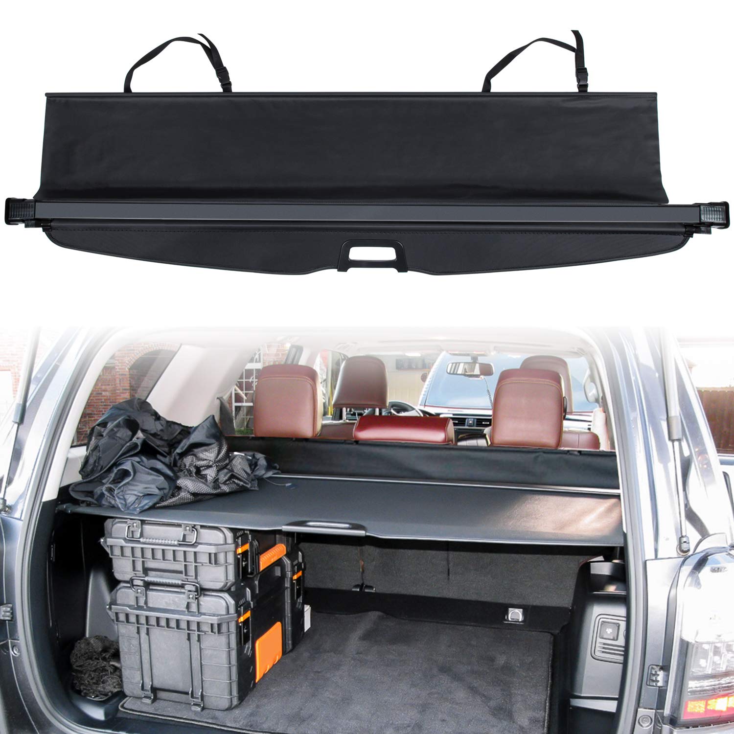 Trunk Cargo Cover for Toyota 4runner 2010-2018 2019 2020 2021 2022 2023 ...