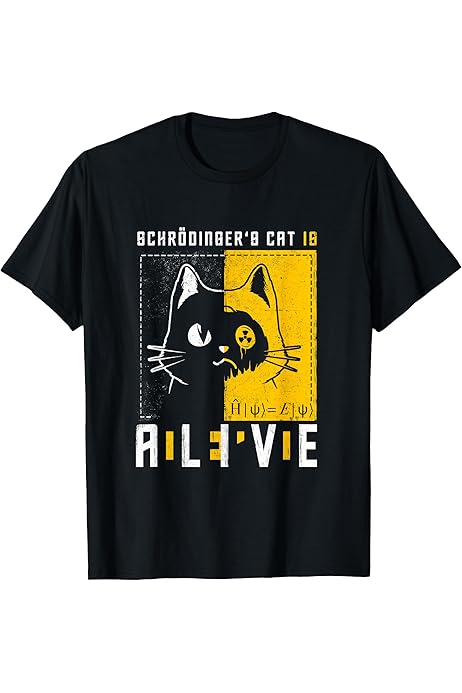Schrodingers Cat Venn Diagram Shirt Schrodinger's Cat: Venn Diagram"