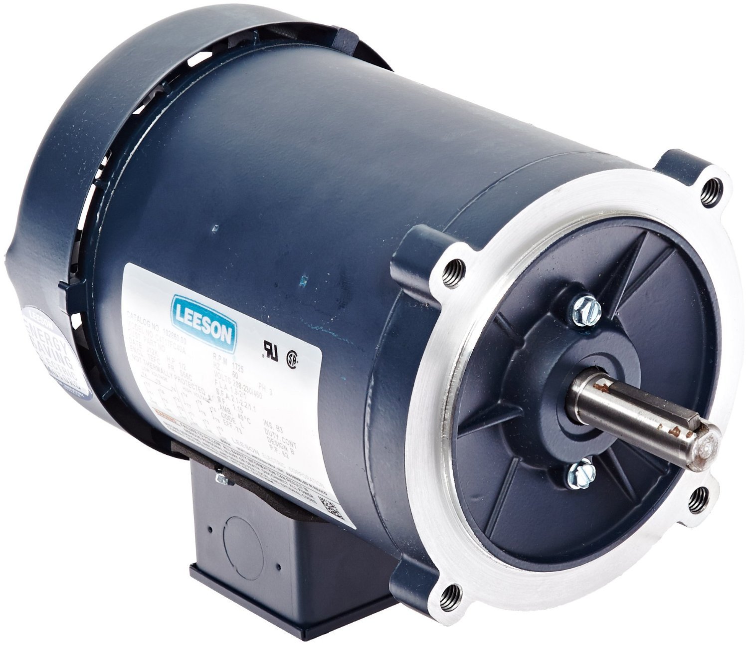 Leeson 120161.00 145TC Frame Totally Enclosed Fan Cooled General ...