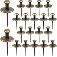 Amazon.com: 20pcs Double Head Large Push Pins Zinc Alloy Long Pushpin ...
