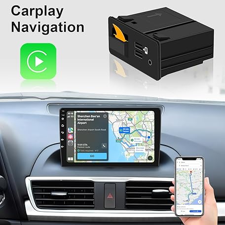 Mua Rimoody TK78-66-9U0C Carplay Android Auto Retrofit Kit Compatible with Mazda 2 3 6 CX3 CX5 ...