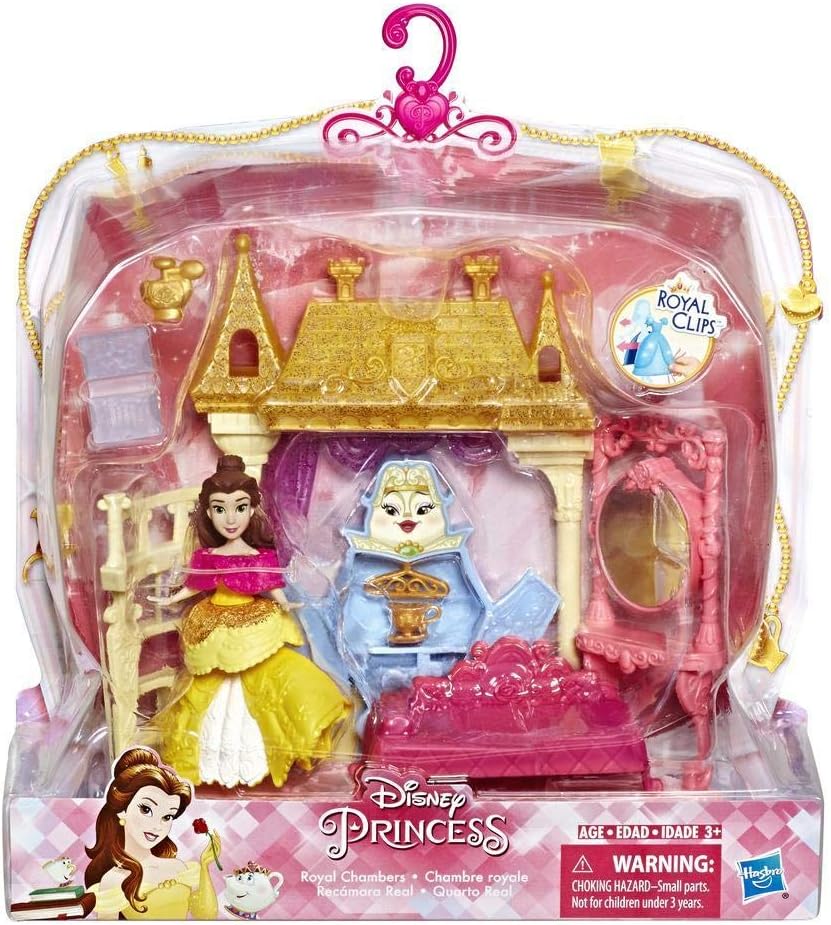 Disney Princess Belle's Royal Chambers Toy Playset: Amazon.co.uk: Toys ...