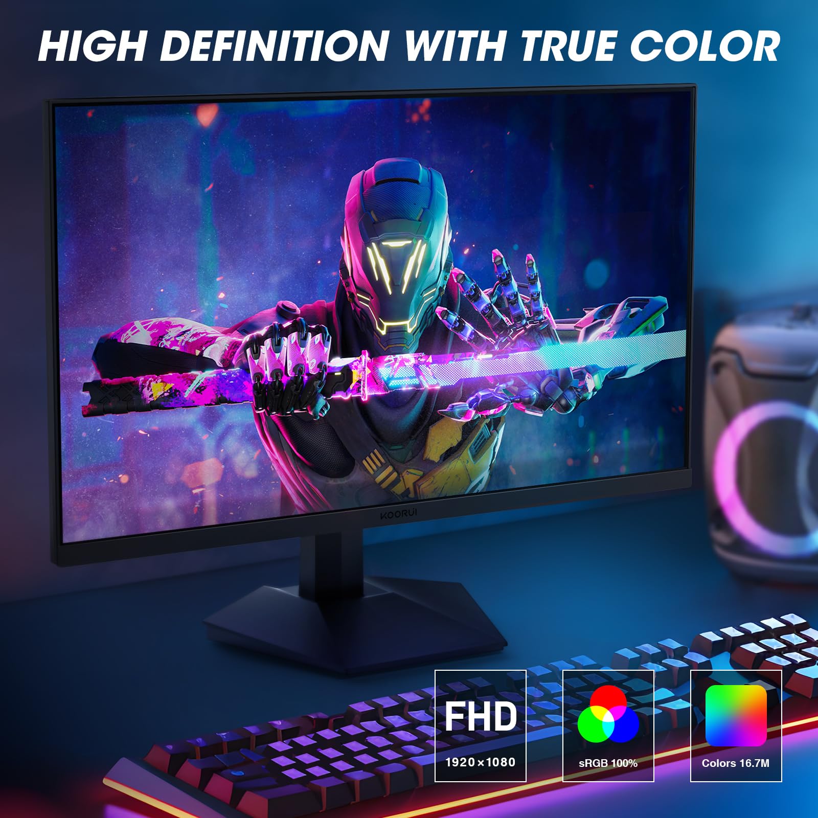 Mua 27 Inch Full HD Gaming Monitor 240hz, 1ms, DCI-P3 90% Color Space ...