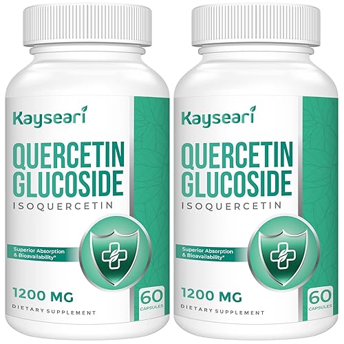 Kayseari Quercetin Glucoside 1200mg Supplements - Isoquercetin with 6X ...